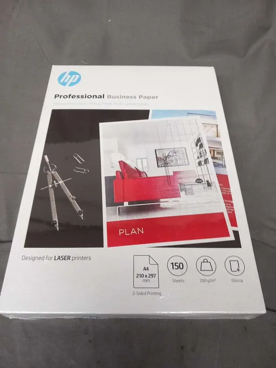 Lot 3758: FIVE PACKS OF HP PROFESSIONAL BUSINESS PAPER HEAVYWEIGHT ...