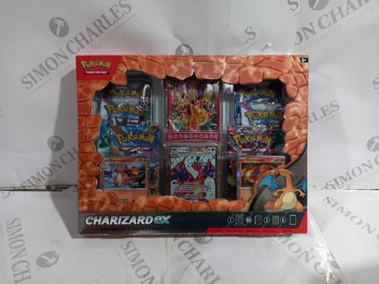 Lot 87: POKEMON TRADING CARD GAME CHARIZARD EX PREMIUM COLLECTION ...