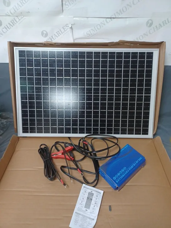 Lot 1068: BOXED 30W SOLAR PANEL KIT - 4863910 | Simon Charles Auctioneers