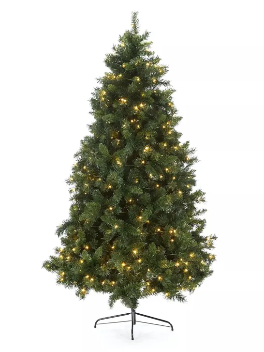 Lot 6473: 7FT BELVEDERE PRE LIT MULTIFUNCTION CHRISTMAS TREE ...