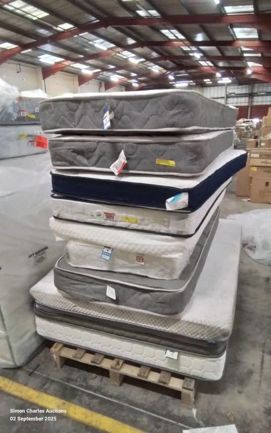 Lot 714: PALLET CONTAINING VARIOUS ASSORTED SIZED MATTRESSES - 5306360 ...