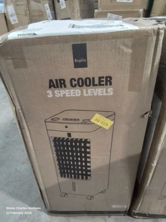 Lot 697: BOXED KEPLIN 3 SPEED AIR COOLER (COLOURS MAY VARY) - 5064622 ...