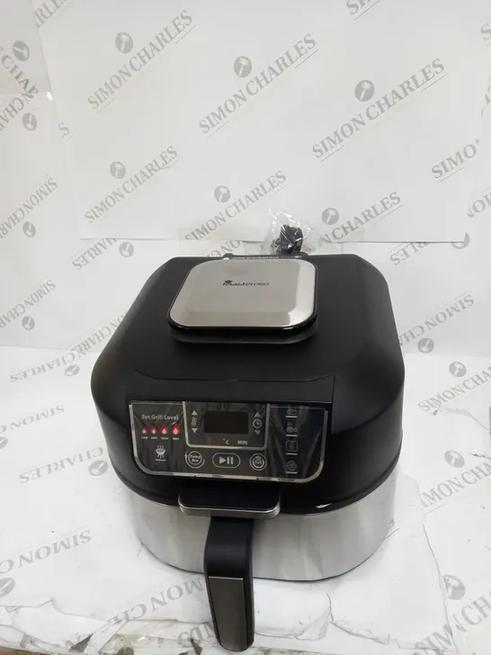 Lot 5580: BOXED MASTERPRO KITCHEN ROBOT SMOKELESS GRILL AND AIR FRYER ...