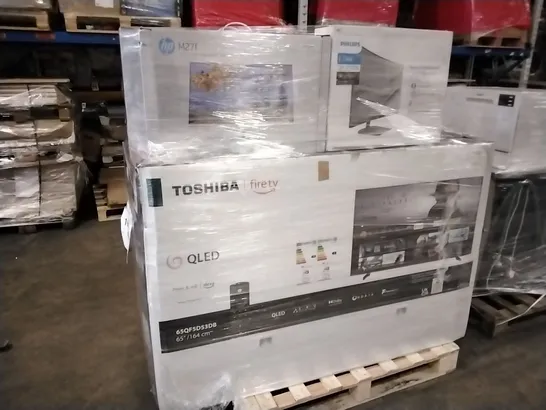 Lot 1048: PALLET OF APPROXIMATELY 12 UNPROCESSED RAW RETURN MONITORS ...