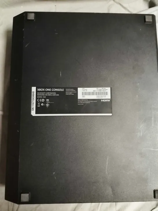 Lot 1966: XBOX ONE CONSOLE – MODEL 1540, ORIGINAL BLACK - 5369444 ...