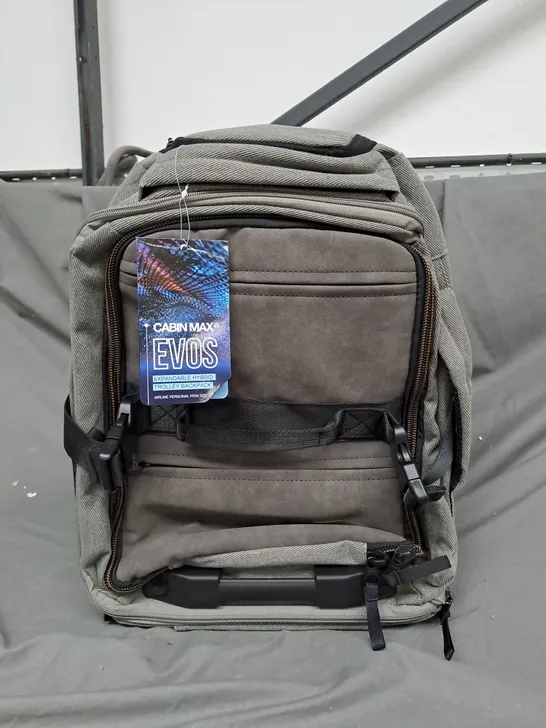 Lot 8190: CABIN MAX EVOS EXPANDABLE HYBRID TROLLEY BACKPACK - 4770624 ...