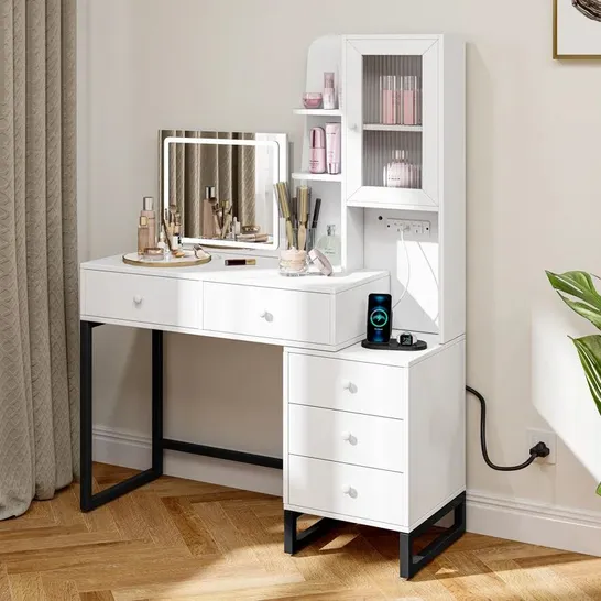 Lot 3054: BOXED BENIKO DRESSING TABLE WITH MIRROR (1 BOX) - 5072450 ...