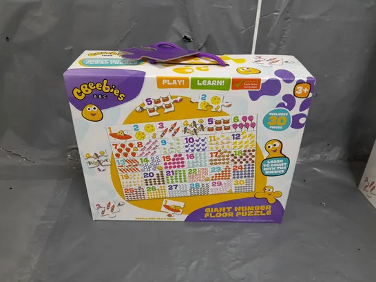 Lot 1061: CBEEBIES GIANT NUMBER FLOOR PUZZLE - 5069796 | Simon Charles ...