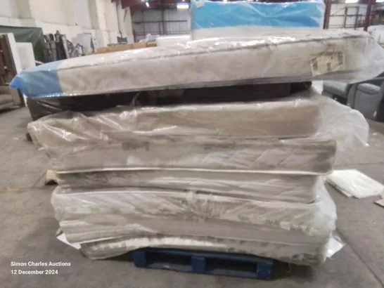 Lot 3039: PALLET CONTAINING APPROXIMATELY 8 MATTRESSES IN DIFFERENT ...