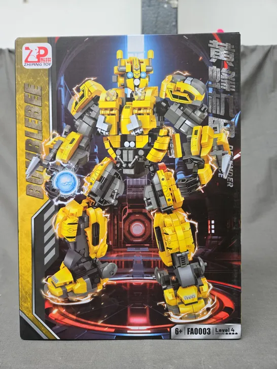 Lot 7524: BOXED TRANSFORMERS DEFENDER JUSTICE BUMBLEBEE MODEL SET ...