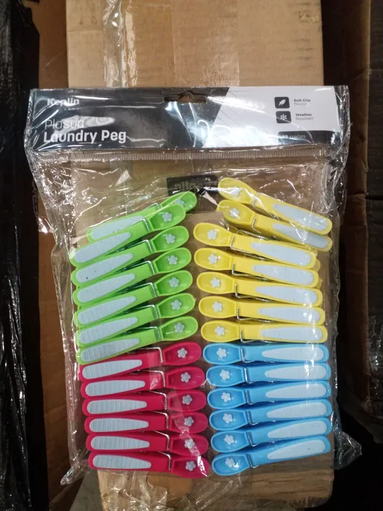 Lot 4010: PACK OF 48 KEPLIN PLASTIC LAUNDRY PEG - 5221014 | Simon ...