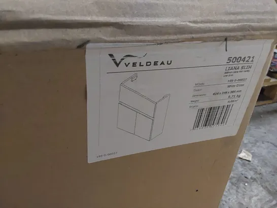 Lot 2003: LOT OF 6X BOXED VANITY CARCASSES - VARIOUS DESIGNS (6 BOXES ...