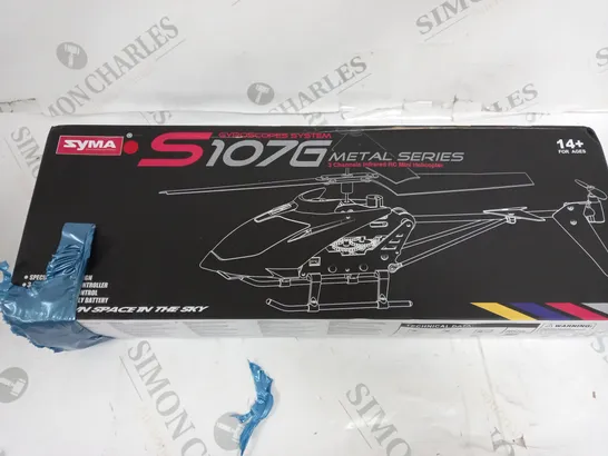 Lot 169: BOXED SYMA S107G GYROSCOPES SYSTEM METAL SERIES 3 CHANNELS ...