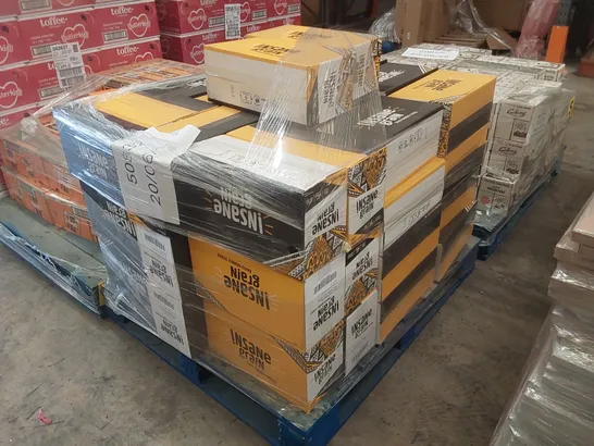 Lot 126: PALLET TO CONTAIN APPROX 45 BOXES OF INSANE GRAIN BAKED ...