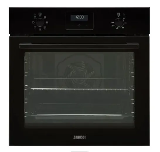 Lot 105: ZANUSSI SERIES 20 INTEGRATED SINGLE FAN OVEN BLACK Model ...