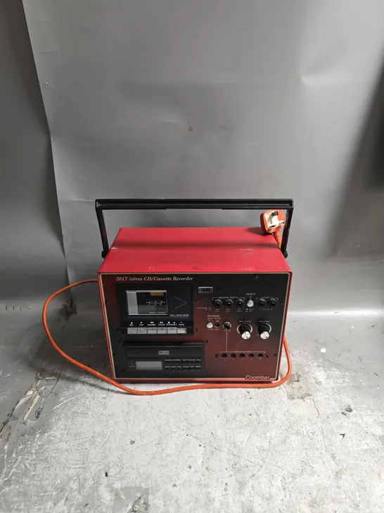 Lot 2636: COOMBER 2017 STEREO CD/CASSETTE RECORDER - 5304986 | Simon ...