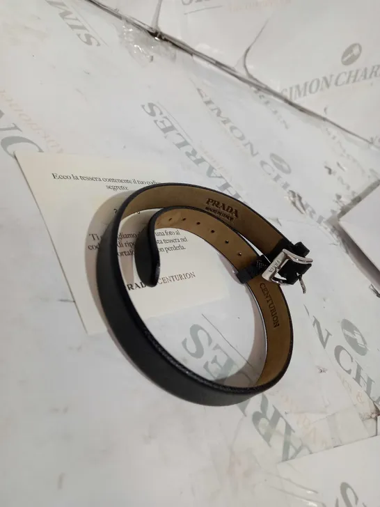 Lot 1769: PRADA X AMERICAN EXPRESS AMEX CENTURION BLACK LEATHER ...