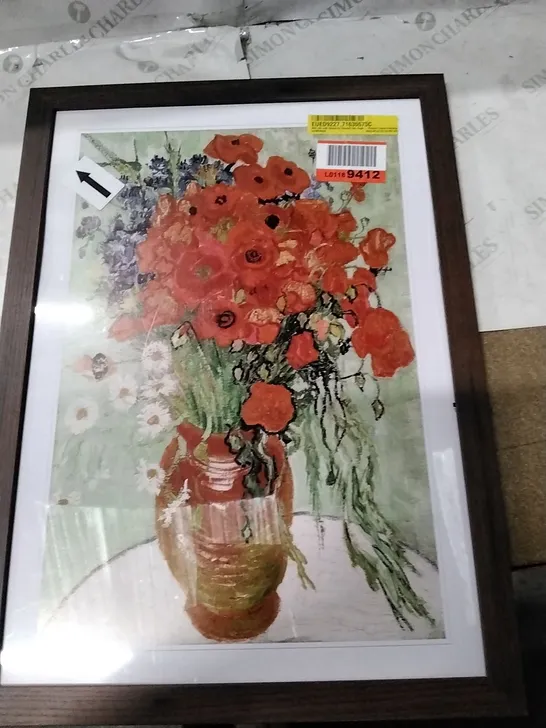 Lot 851: STILL LIFE WITH DAISY'S BY VINCENT VAN GOGH PICTURE FRAME ...