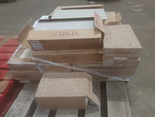 Lot 3500: PALLET TO CONTAIN A LARGE ASSORTMENT OF JOHNSON TILES ...