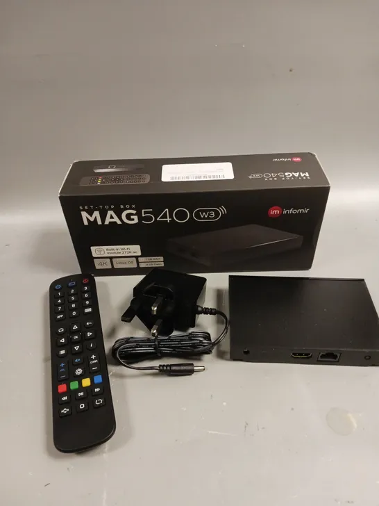 Lot 3977: BOXED IM INFOMIR MAG 540 SET-TOP BOX - 4718068 | Simon ...