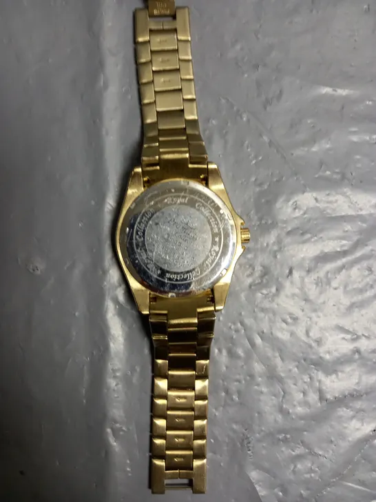 Lot 1641: PROMADO ROYAL COLLECTION MENS STAINLESS STEEL 18K GOLD ...