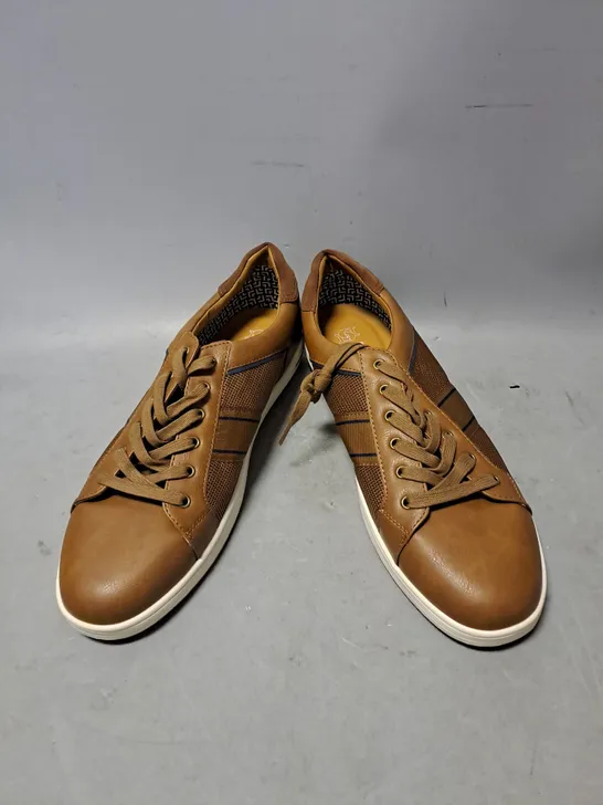 Lot 6135: PAIR OF DUNE LONDON TRUE SHOES IN BROWN SIZE 10 - 5050050 ...