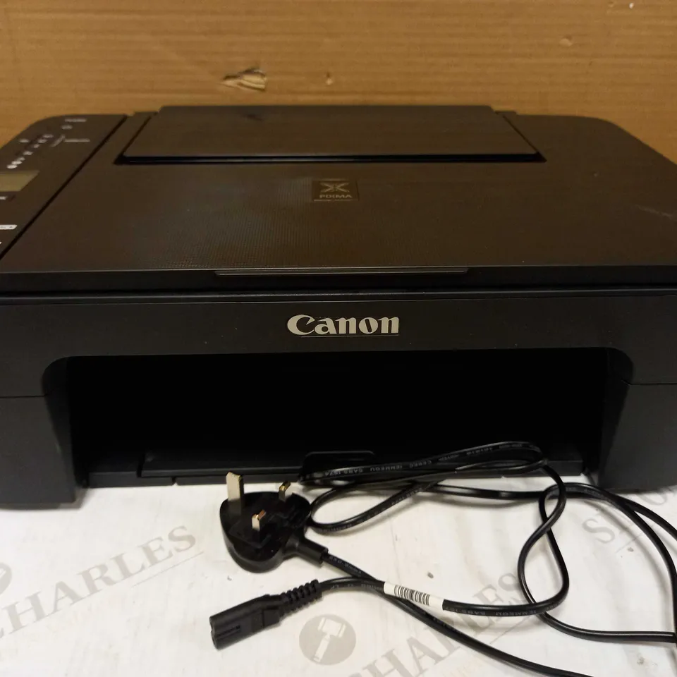 Lot 2561: CANON PIXMA PRINTER TS3350 - BLACK - 3962360 | Simon Charles ...