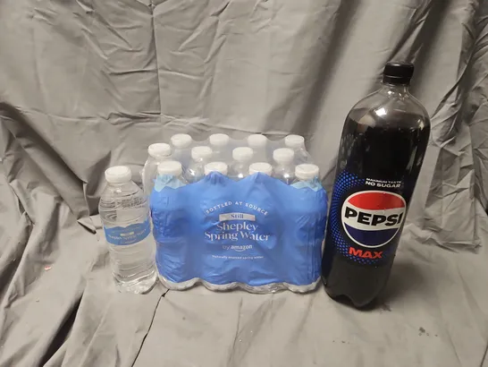 Lot 1101: APPROXIMATELY 10 ASSORTED DRINKS TO INCLUDE PEPSI MAX ...