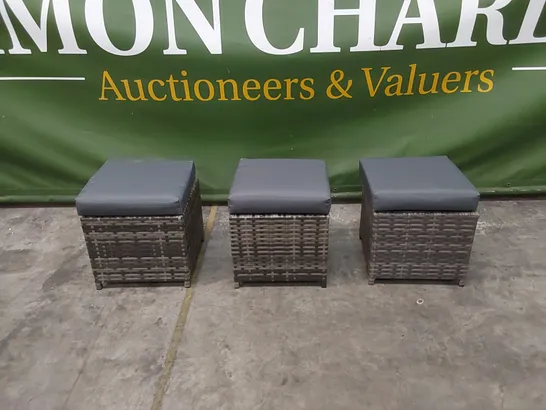 Lot 33: BRAND NEW NEVADA GARDEN AND PATIO RATTAN SOFA SET RRP £995 ...