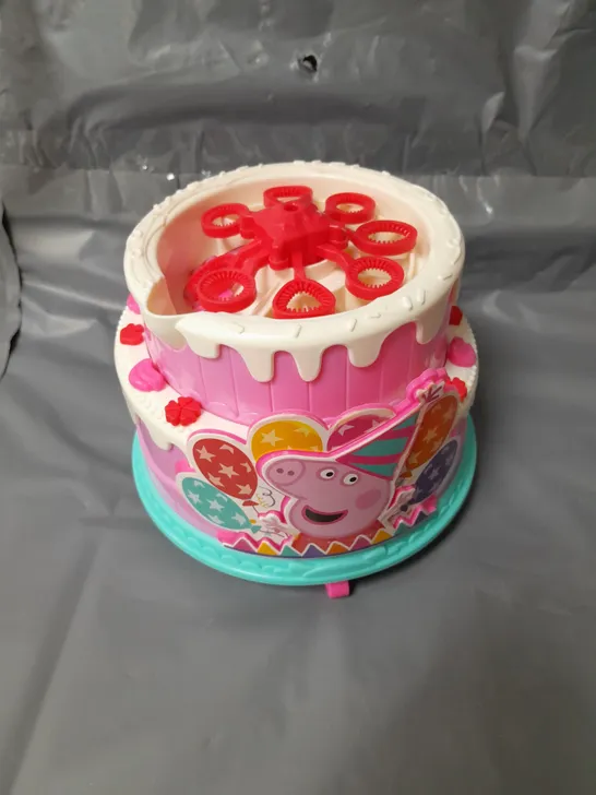 Lot 1001: PEPPA PIG BUBBLE BIRTHDAY CAKE - 4938403 | Simon Charles ...