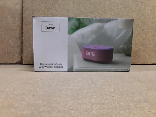 Lot 1620: BOXED I-BOX DAWN BEDSIDE ALARM CLOCK WITH WIRELESS CHARGING ...