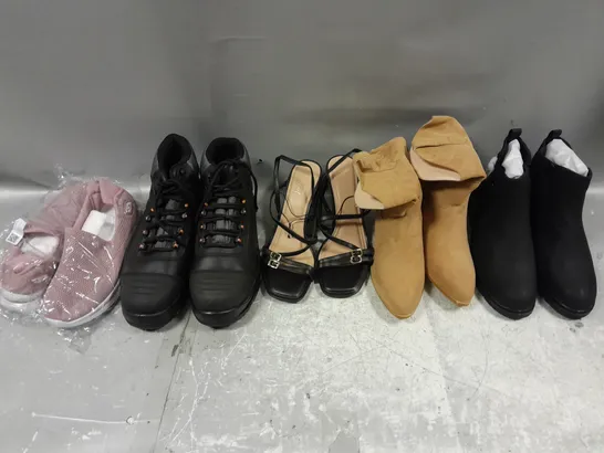 Lot 7001: BOX OF APPROXIMATELY 15 PAIRS OF ASSORTED SHOES IN VARIOUS ...