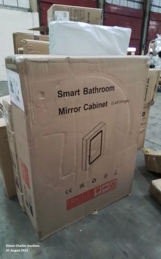 Lot 751: BOXED SMART BATHROOM MIRROR CABINET - 5270284 | Simon Charles ...