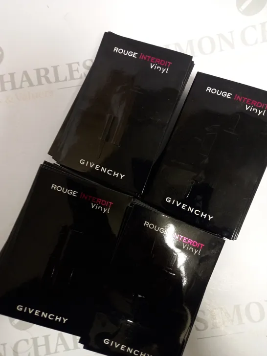 Lot 7365: APPROXIMATELY 100 GIVENCHY ROUGE INTERDIT VINYL EXTREME SHINE ...