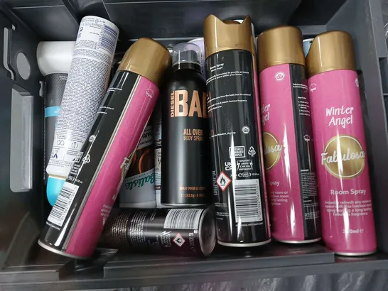 Lot 9247: APPROXIMATELY 20 ASSORTED AEROSOLS TO INCLUDE WINTER ANGEL ...