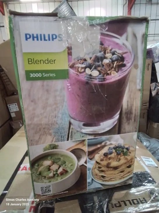 Lot 668: BOXED PHILIPS SERIES 3000 450W BLENDER - 5014710 | Simon ...