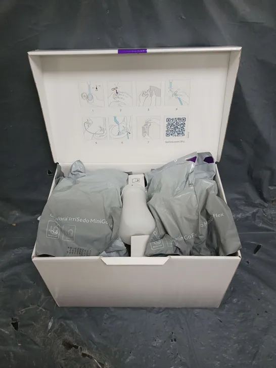 Lot 8267: BOXED QUFORA IRRISEDO MINIGO FLEX TRANSANAL IRRIGATION KIT ...