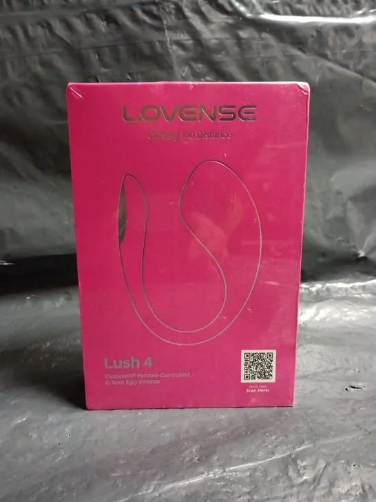 Lot 108: BOXED LOVENSE LUSH 4 BLUETOOTH REMOTE-CONTROLLED G-SPOT EGG ...