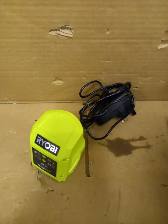 Lot 5147: RYOBI RYOBI RC18115 18V ONE+ 1.5A BATTERY CHARGER - 3991310 ...