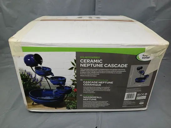 Lot 1073: SMART SOLAR CERAMIC NEPTUNE WATER FEATURE - 5196888 | Simon ...