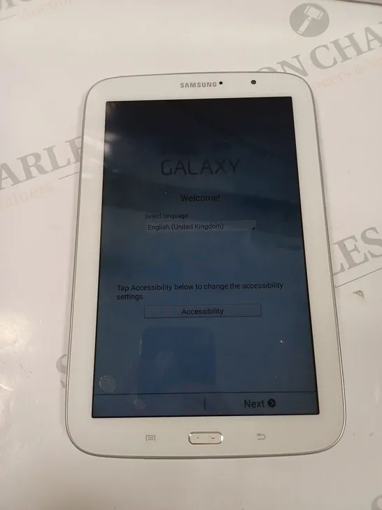 Lot 7013: SAMSUNG GALAXY NOTE GT-5110 16GB - 4414366 | Simon Charles ...