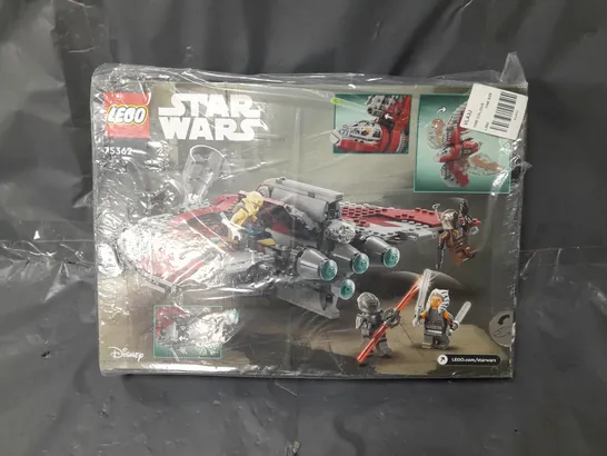 Lot 3303: BOXED LEGO STAR WARS AHSOKAS TANOS T-6 JEDI SHUTTLE - 75362 ...