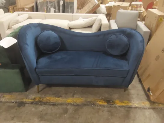 Lot 500: QUALITY DESIGNER CASTILLO 2 SEATER VELVET SOFA - 5503523 ...