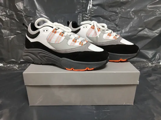 Lot 2450: BOXED PAIR OF CLEENS AERO RUNNER SHOES IN SUNSET SIZE UK 11 ...