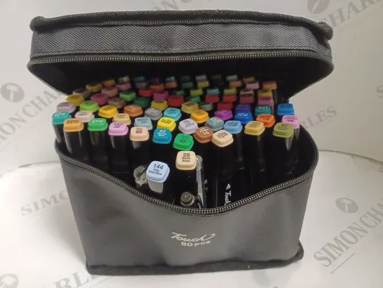 Lot 6032: ARTHEHE 80 COLORS MARKERS PENS SET - 4540171 | Simon Charles ...