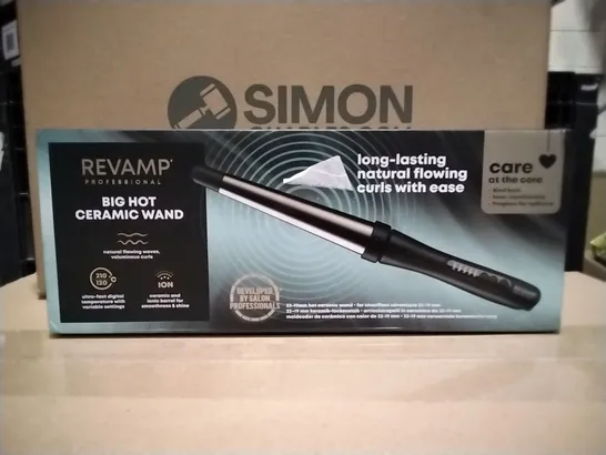 Lot 10000: BOXED REVAMP BIG HOT CERAMIC WAND - 5103900 | Simon Charles ...