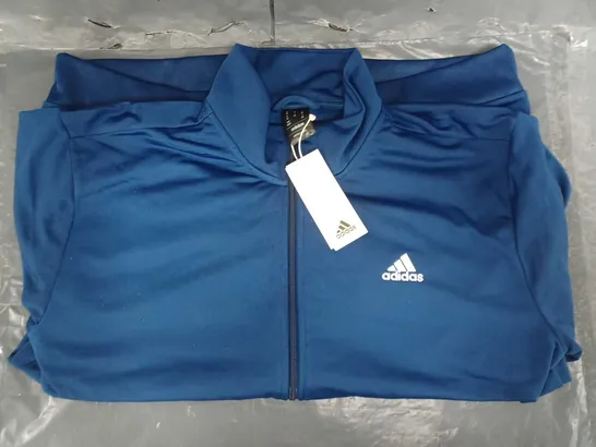 Lot 2464: ADIDAS LONG SLEEVE TRACKSUIT TOP IN NAVY SIZE XL - 5016796 ...