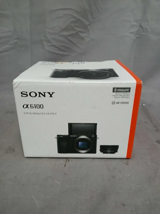 Lot 959: SONY ALPHA 6100 MIRRORLESS APS-C CAMERA - 5387531 | Simon ...