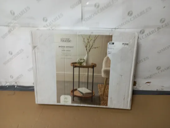 Lot 3136: boxed wood effect side table - 4768956 | Simon Charles ...