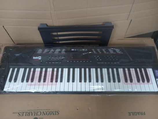 Lot 6542: ROCK JAM RJ650BT KEYBOARD SUPER KIT WITH BLUETOOTH ...